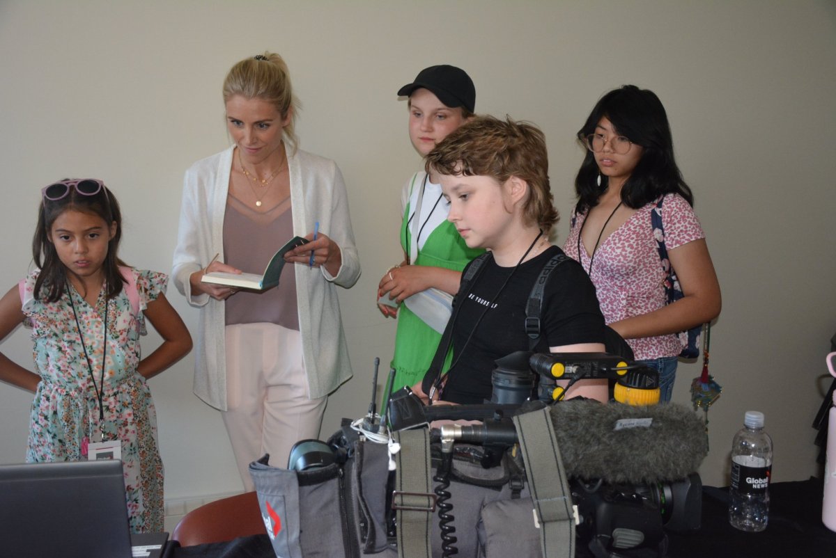 Special guests from Kids with Cancer Society become Global Edmonton ...