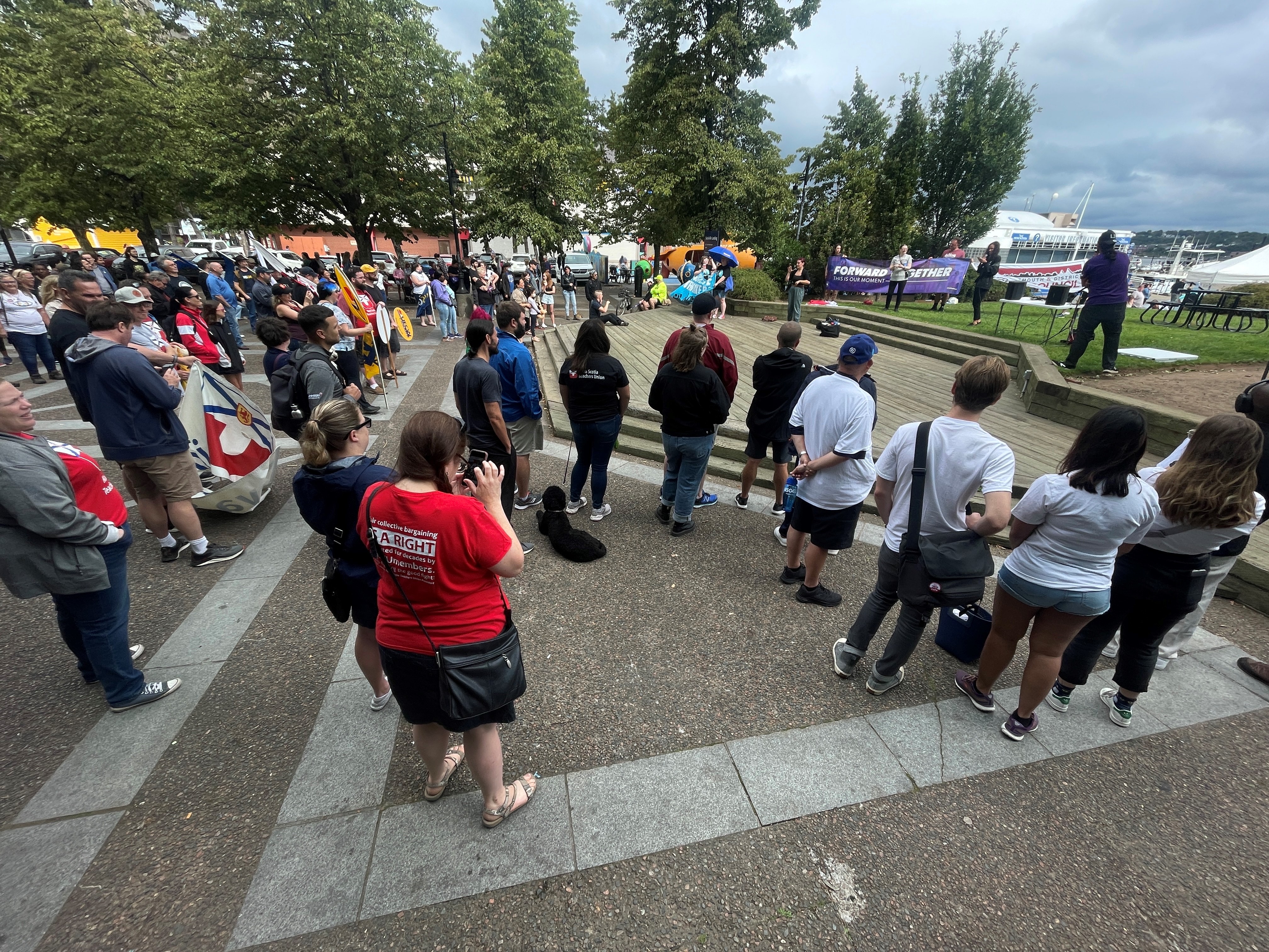 Labour Day rally in Halifax highlights ongoing wage, paid sick leave ...