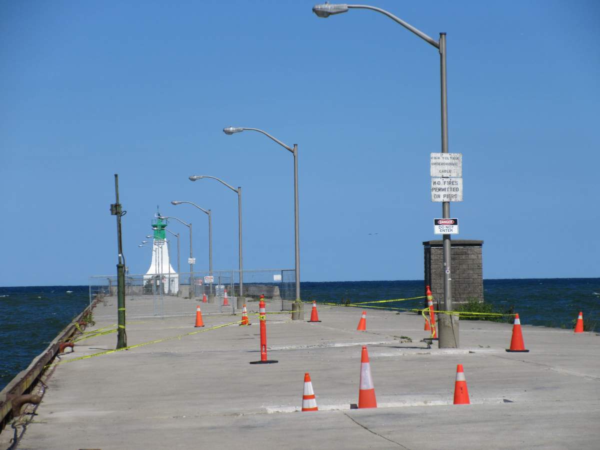 Hamilton working with port authority to open piers near the lift bridge ...