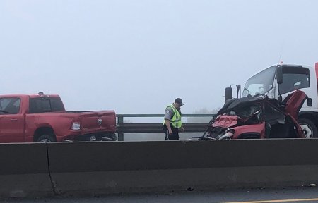 Driver hospitalized with life-threatening injuries after highway crash ...