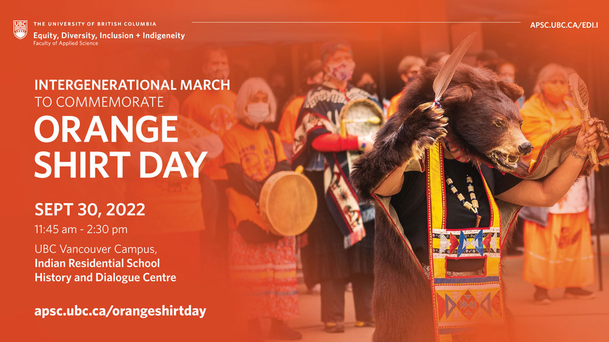 Intergenerational March to commemorate Orange Shirt Day - GlobalNews Events