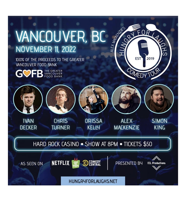 Hungry For Laughs Comedy Tour - GlobalNews Events