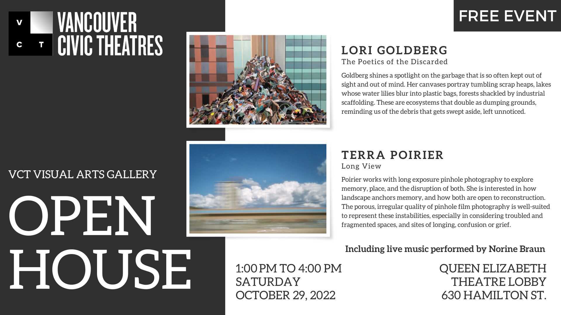 VCT Visual Arts Open House - GlobalNews Events