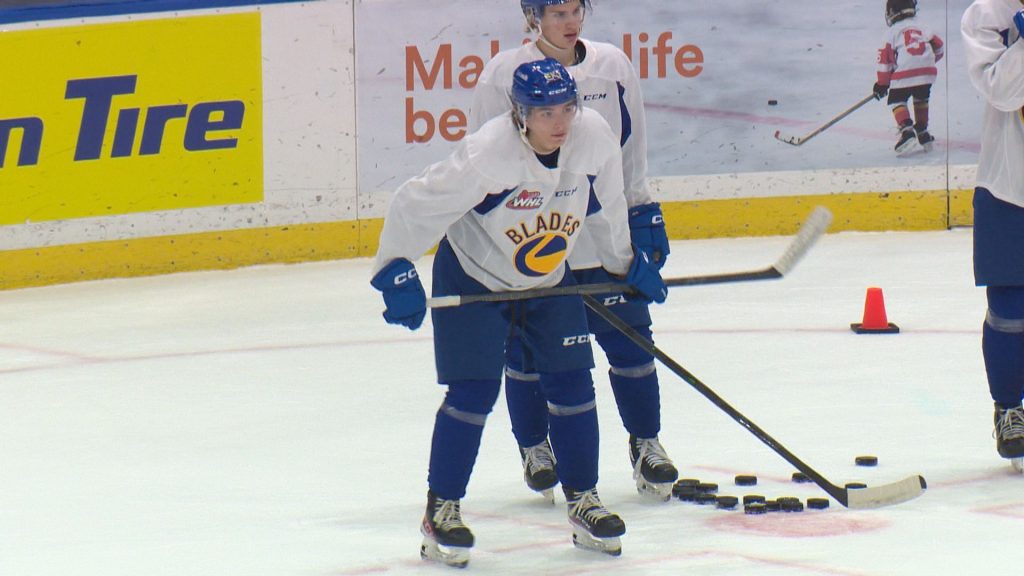 Conner Roulette cashing in on productive start to Saskatoon Blades ...