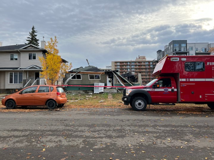 Edmonton firefighters douse home fire after Friday morning explosion ...