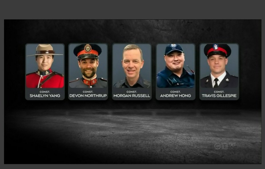 RCMP constable stabbed in B.C. was 5th police officer killed in Canada ...