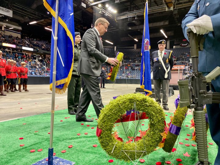 Thousands gather for Regina Remembrance Day ceremonies - Regina ...