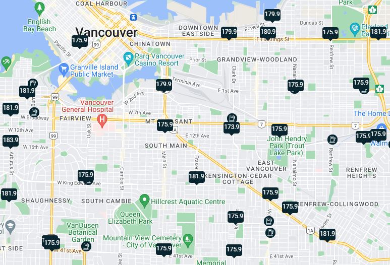 Metro Vancouver gas drops to $1.739, lowest prices in 9 months - BC ...