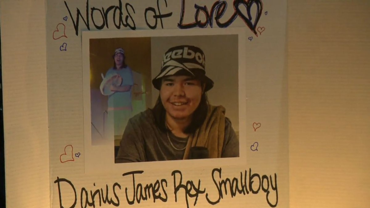 Vigil held to remember 23-year-old Darius Smallboy in downtown ...