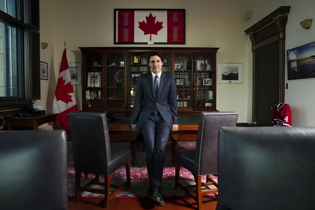 Canada is fortunate to be a ‘country of peace,’ Trudeau says in ...