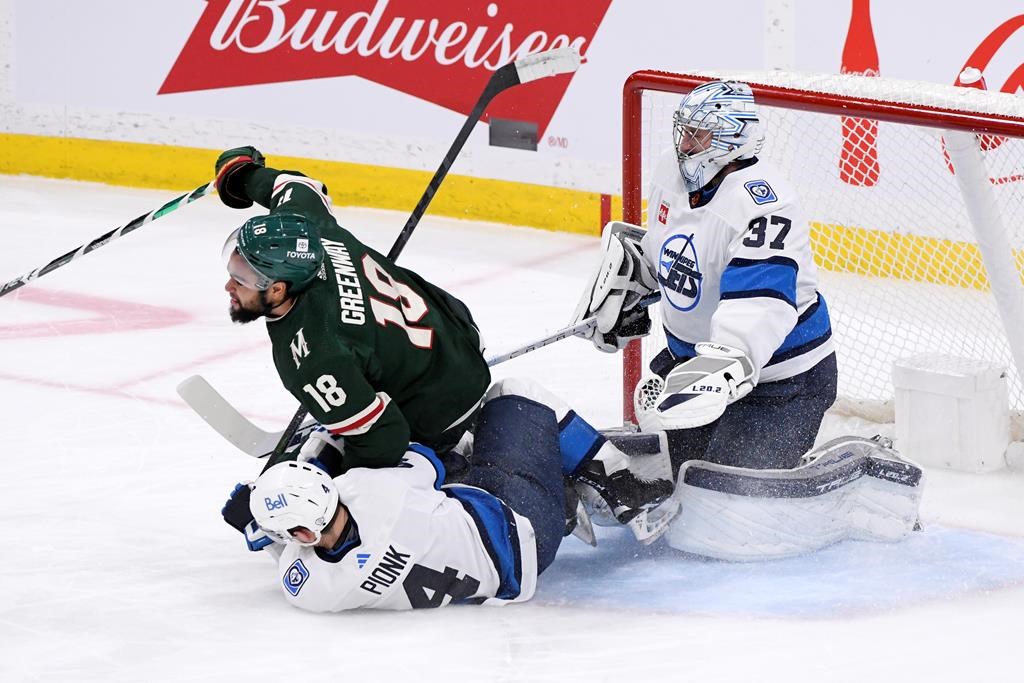 Winnipeg Jets suffer 3rd straight loss, lose 4-1 to Minnesota Wild ...