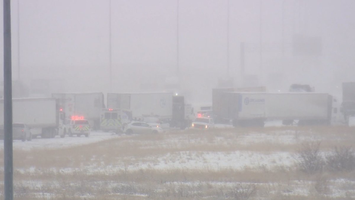 Multiple collisions shut down eastern part of Calgary’s Stoney Trail ...