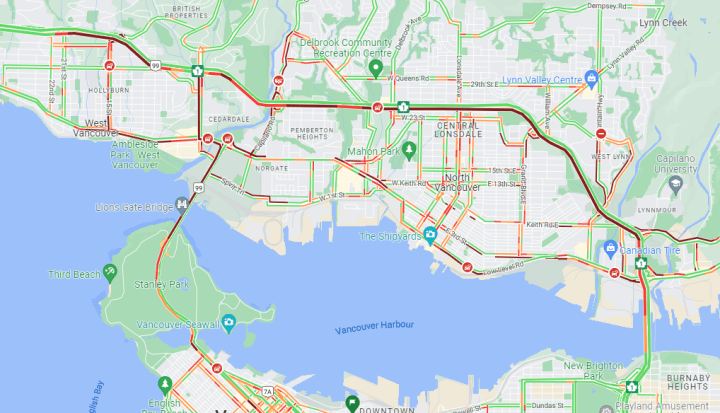 Pothole on Ironworkers’ bridge causes massive congestion on North Shore ...