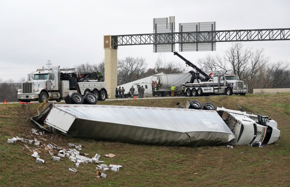 At least 2 dead in Texas as winter ice storms batter large parts of U.S ...
