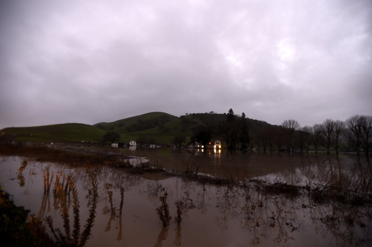 California storms in photos: State drenched with thousands forced to ...