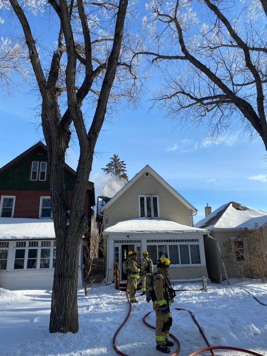 Regina Fire Crews battle house fire and apartment fire in separate ...