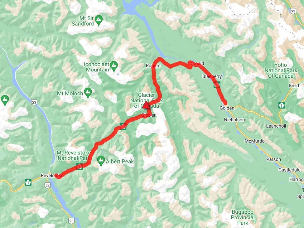 Highway closure in B.C. between Revelstoke and Golden for avalanche ...