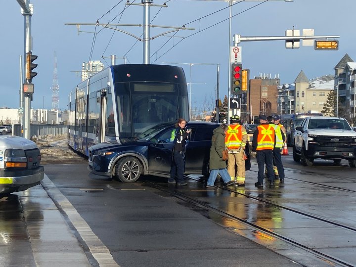 Taxi turning right colliding with Valley Line LRT 6th such crash since ...