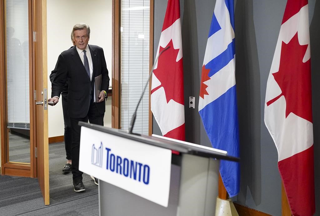 Toronto councillors divided as Tory stays in office ahead of budget ...