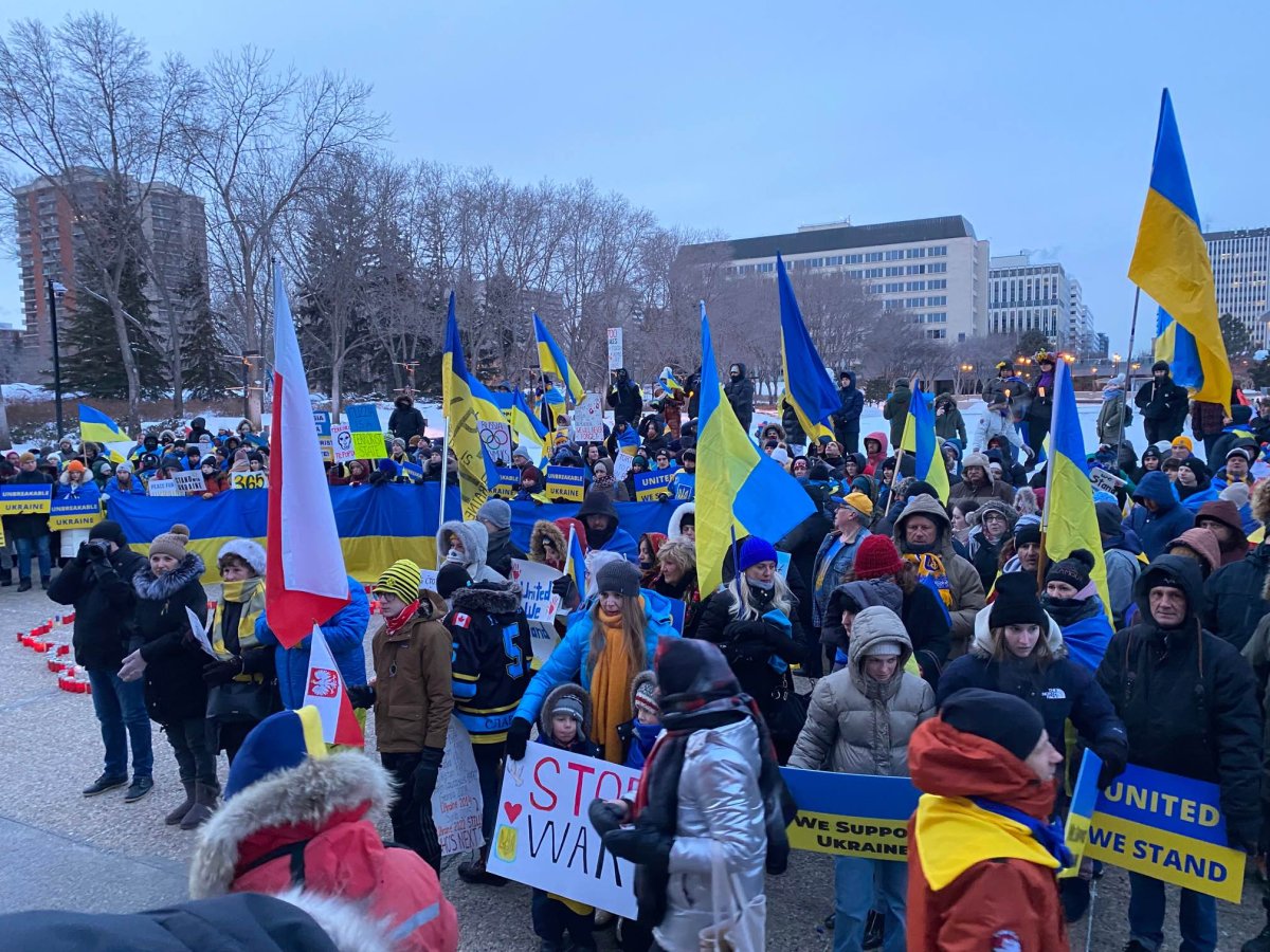 Thousands rally across Canada for Ukraine on anniversary of Russia’s ...