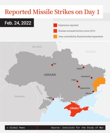 A look back at one year of courage, survival and war in Ukraine ...