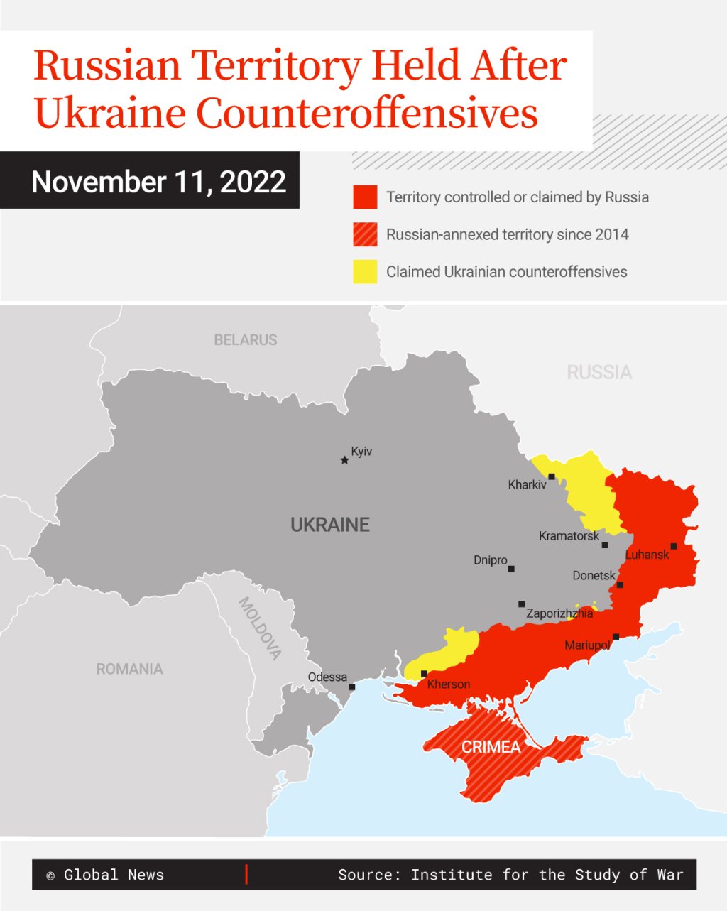 A look back at one year of courage, survival and war in Ukraine ...