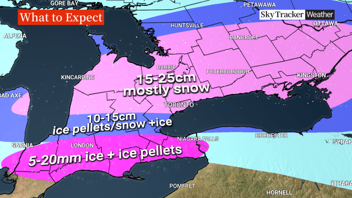 Final storm forecast: What to expect in southern Ontario as major system moves in | Globalnews.ca