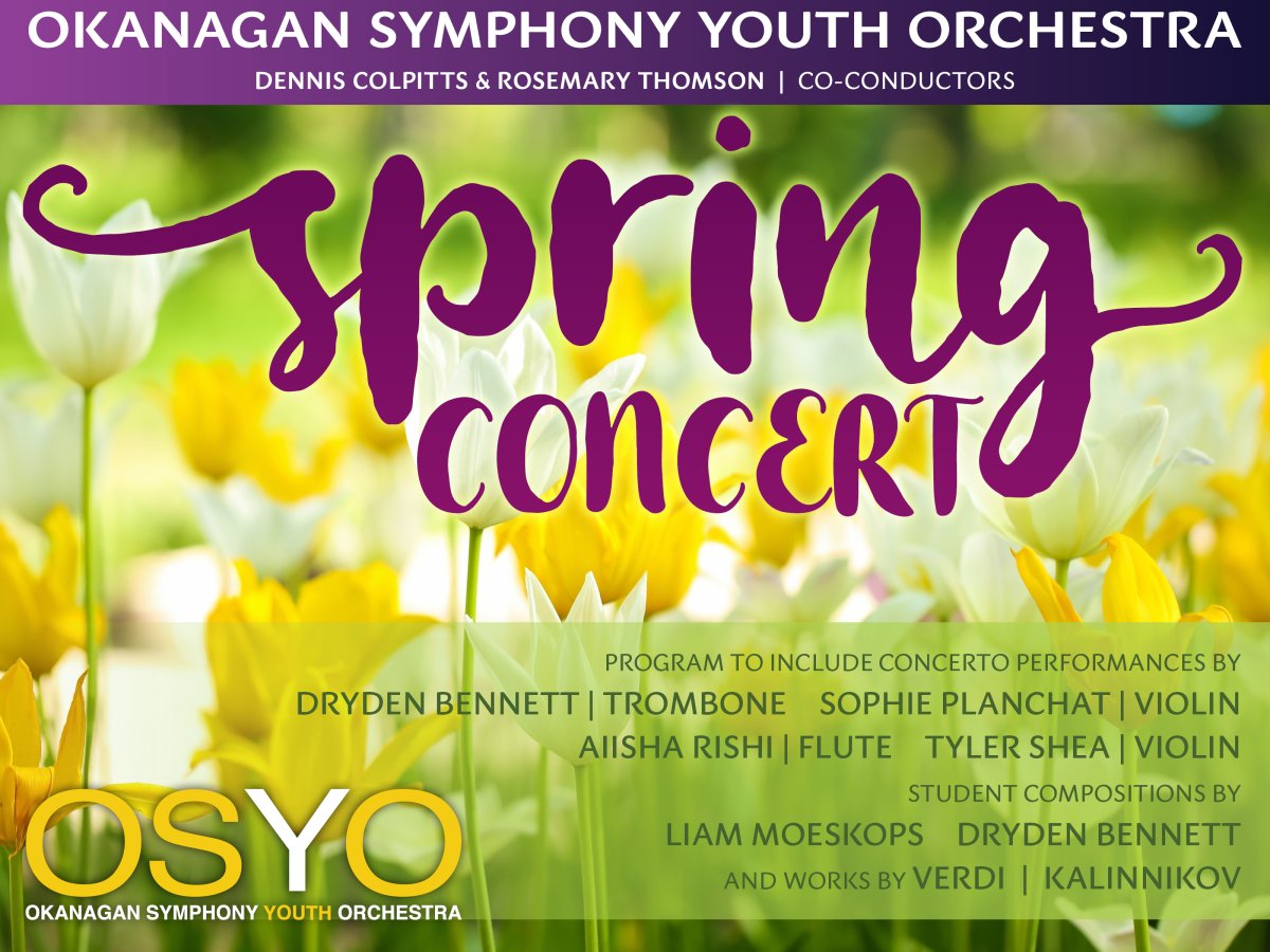 Okanagan Symphony Youth Orchestra Spring Concert - GlobalNews Events