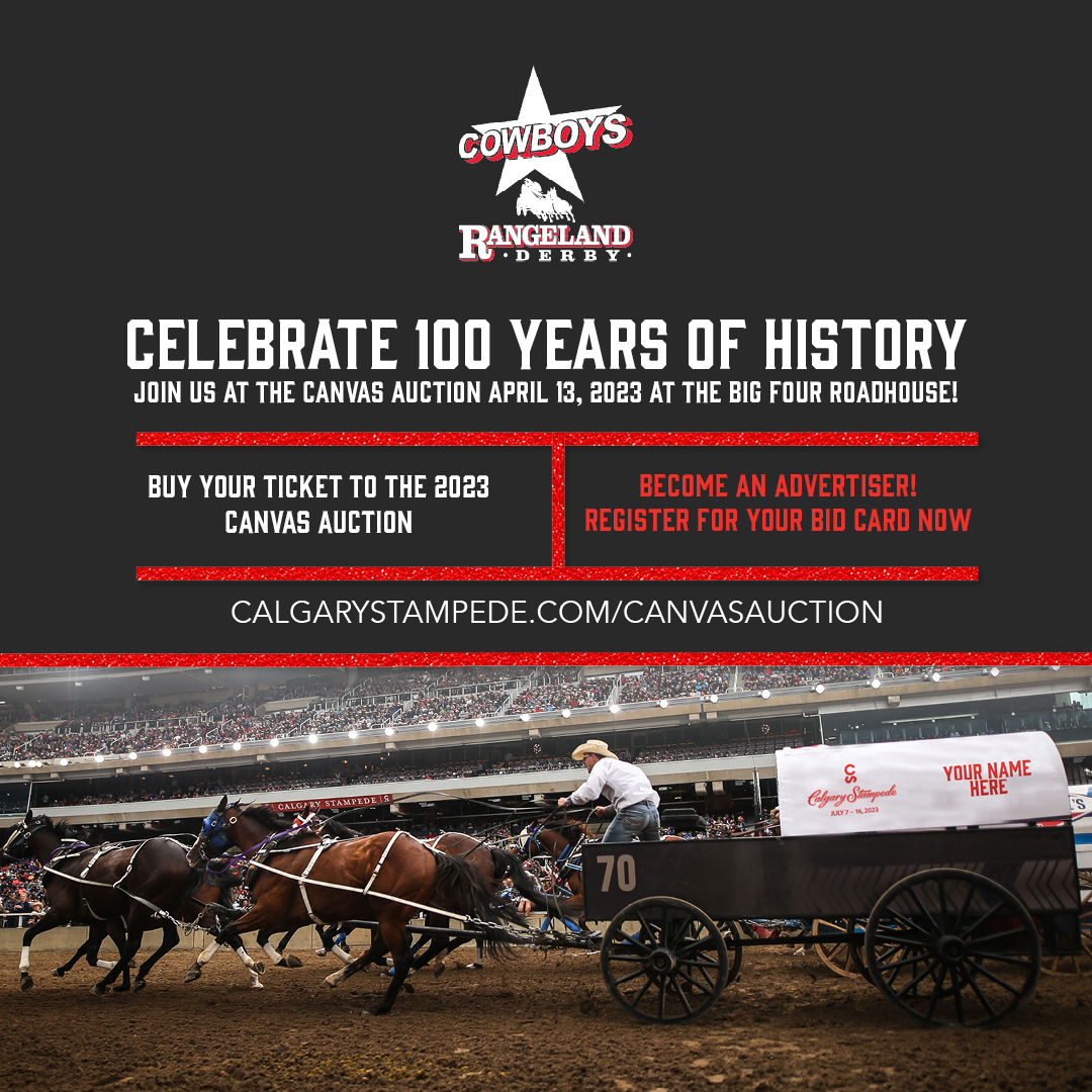 QR Calgary: Calgary Stampede Chuckwagon Canvas Auction and After Party ...