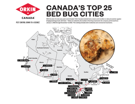 Multiple Ontario cities top list of worst places for bed bugs in Canada ...