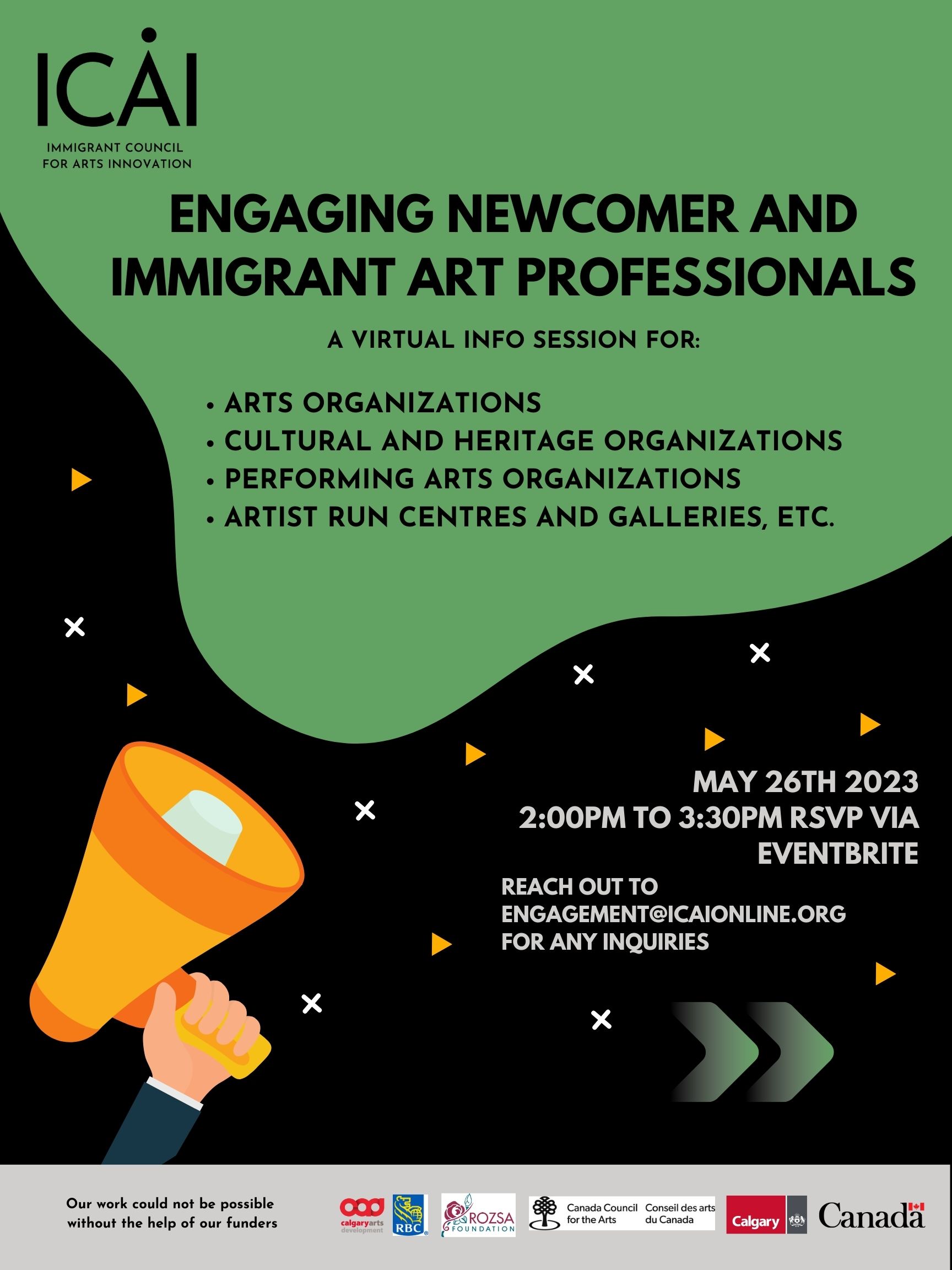 Engaging Newcomer and Immigrant Art Professionals (For Arts ...