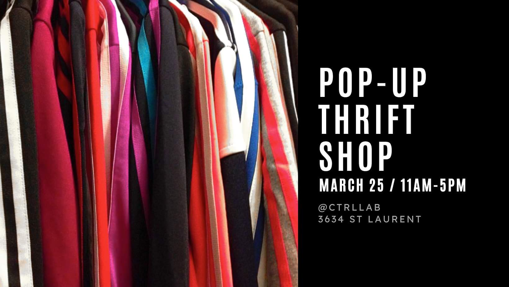 Pop Up Thrift Shop - GlobalNews Events