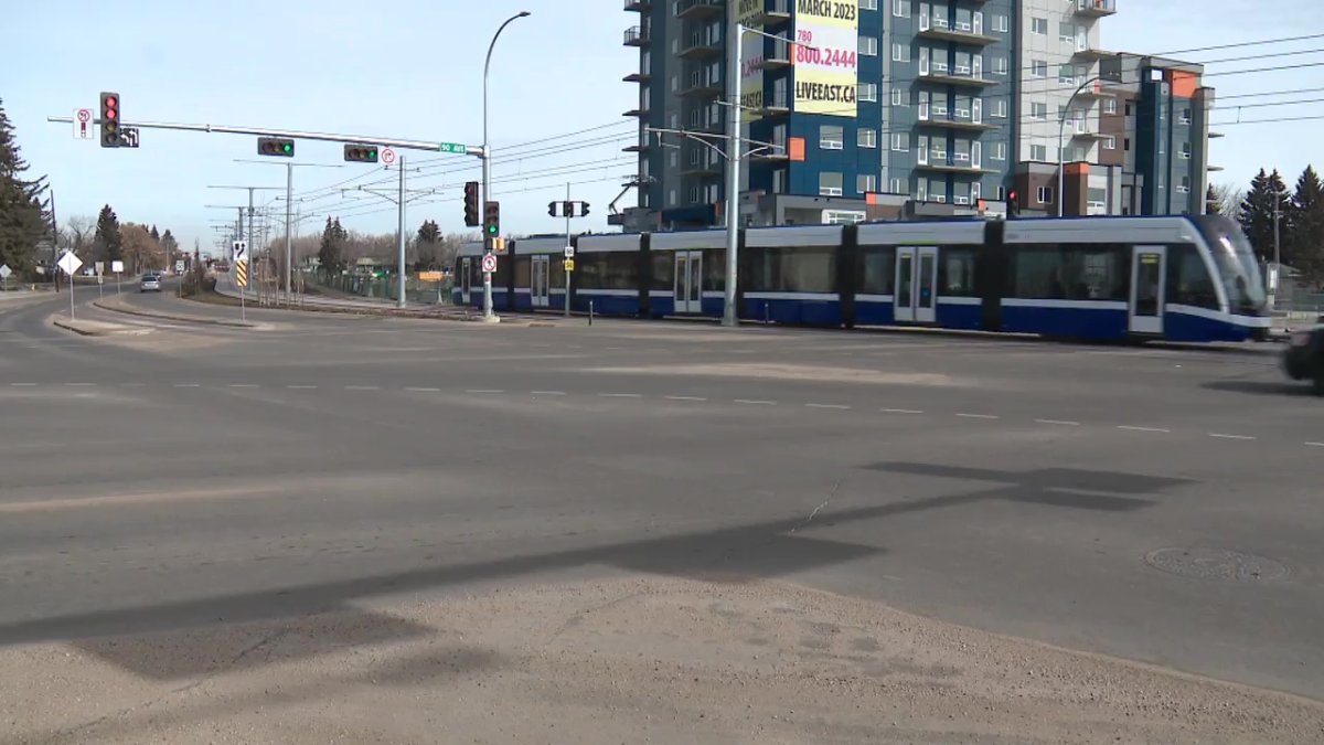 Taxi turning right colliding with Valley Line LRT 6th such crash since ...
