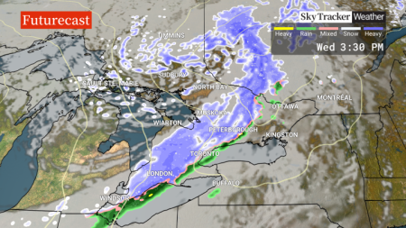 Arctic cold front to sweep across southern Ontario, bringing big ...