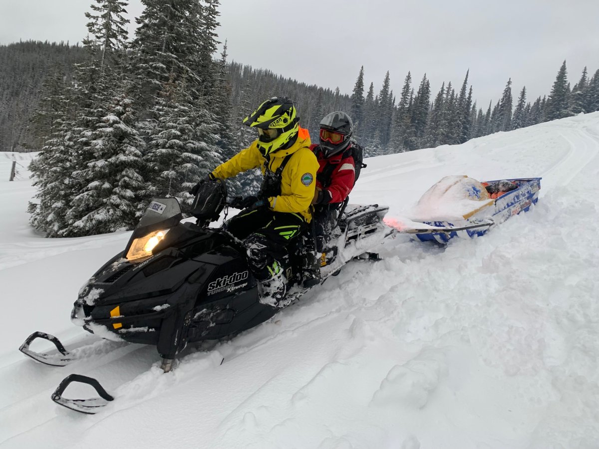 ‘Textbook operation’: COSAR rescues snowmobiler in Graystokes ...
