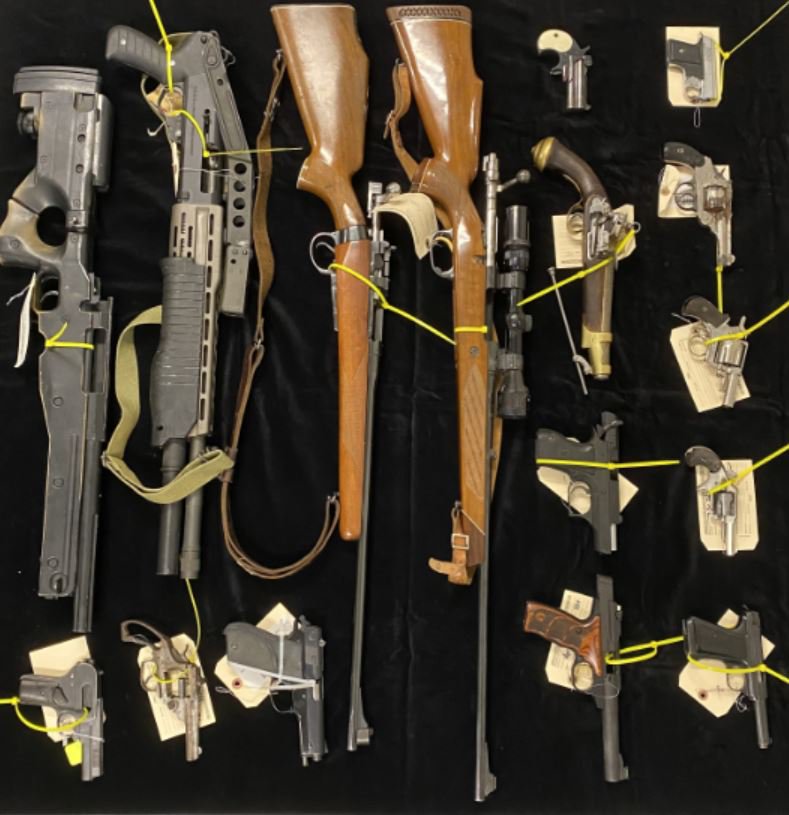 Hundreds of guns collected in Sask. police firearm amnesty program ...