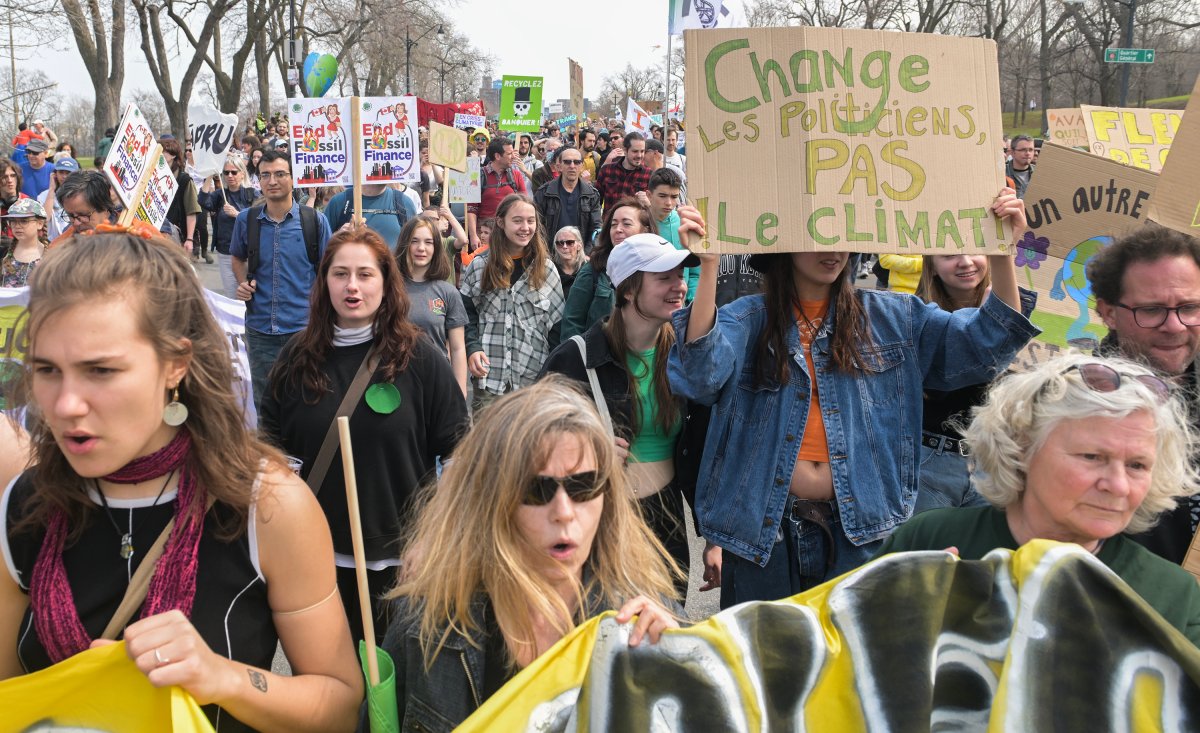 In photos: Thousands demonstrate in Montreal for Earth Day - Montreal ...