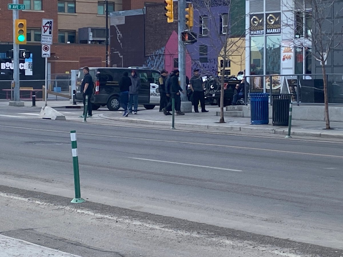 2 arrested, 1 in hospital following shooting outside Calgary Central ...