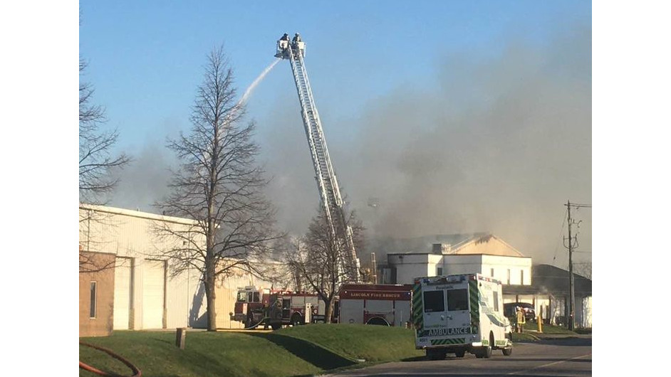 Multiple crews respond to industrial fire in Beamsville - Hamilton ...