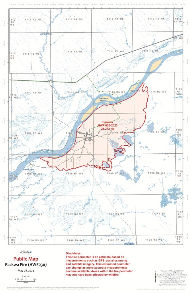 Alberta wildfires: At least 85 structures destroyed on Little Red River ...