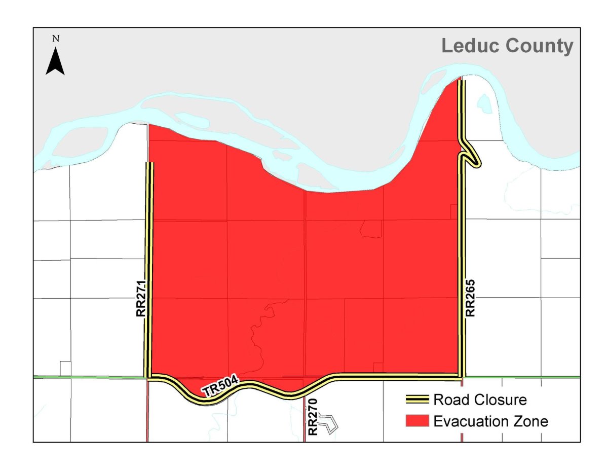 Evacuation order lifted in Leduc County after wildfire near Devon ...
