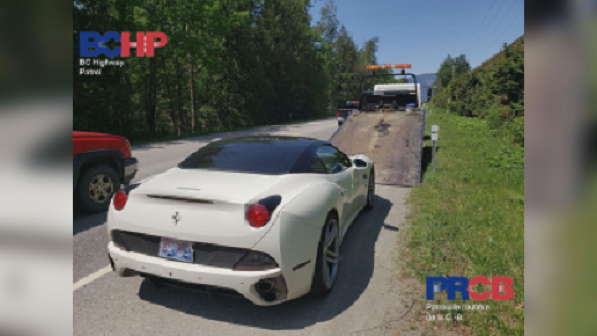 B.C. Ferrari impounded after clocked at 161 km/h with dog on driver’s ...