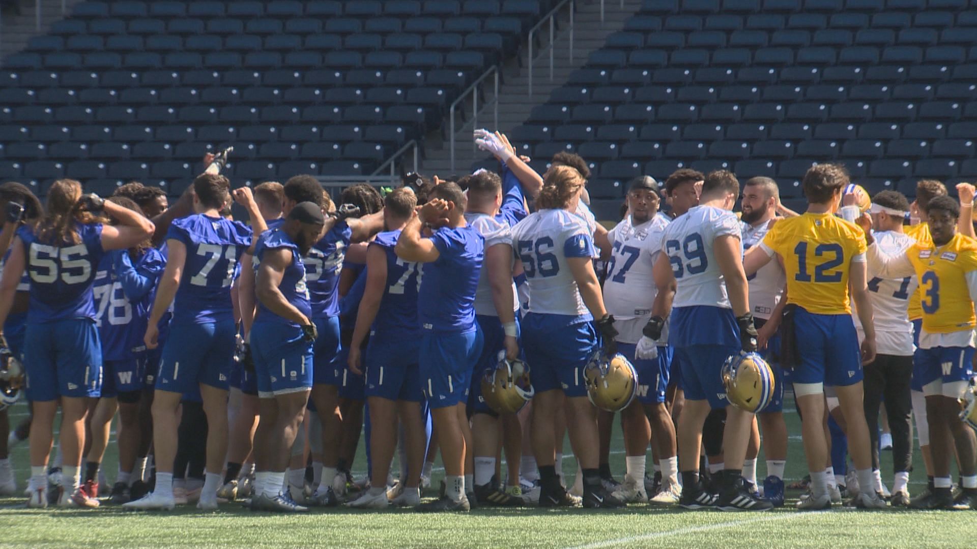 Winnipeg Blue Bombers take many veterans for 1st pre-season clash ...