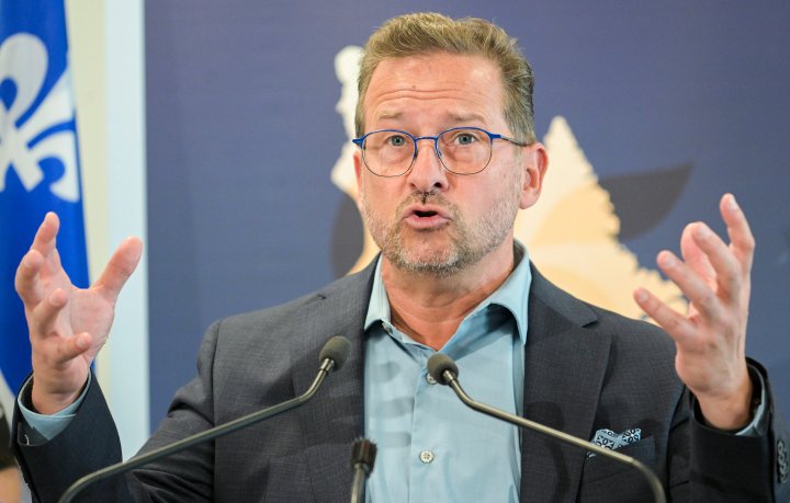 Bloc Leader Yves-François Blanchet scores 97.25 per cent in confidence ...