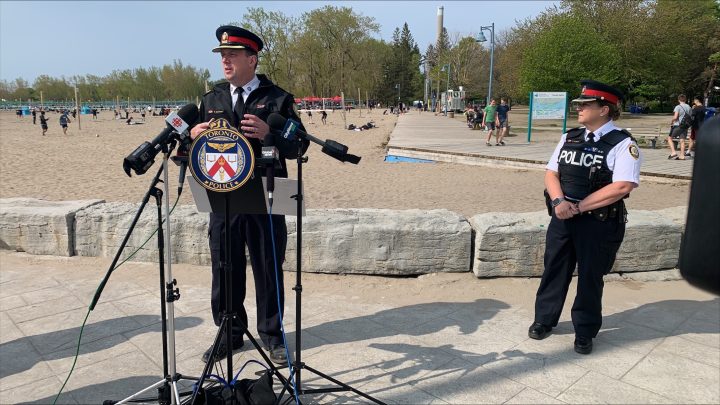 Toronto riot officers on standby this weekend at Ashbridges Bay after ...