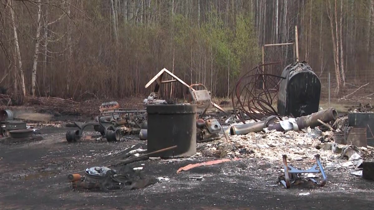 Wildfire burns at least 27 homes on East Prairie Metis Settlement in ...