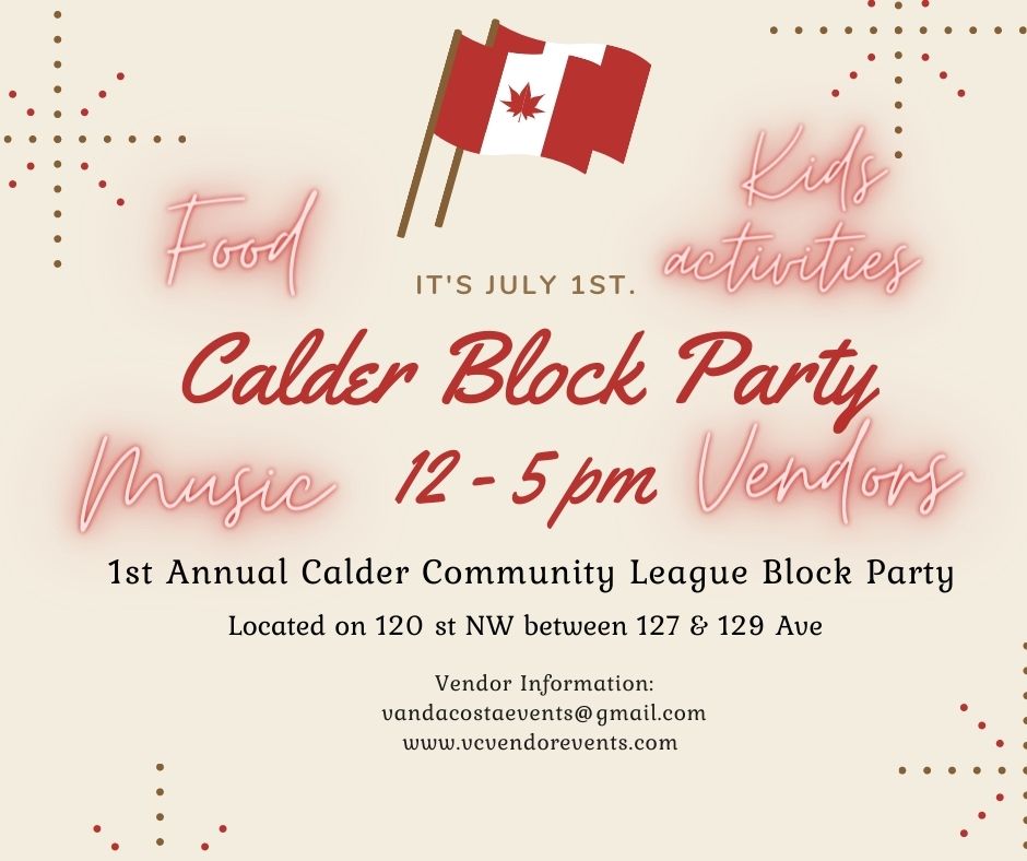 Calder Community League Block Party - GlobalNews Events