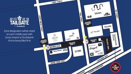 Toronto tailgate zones to be expanded as Maple Leafs set to face ...