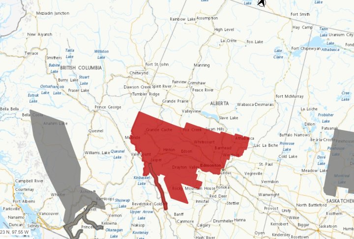 Central Alberta records ‘tremendous’ amounts of rain; flooding a ...