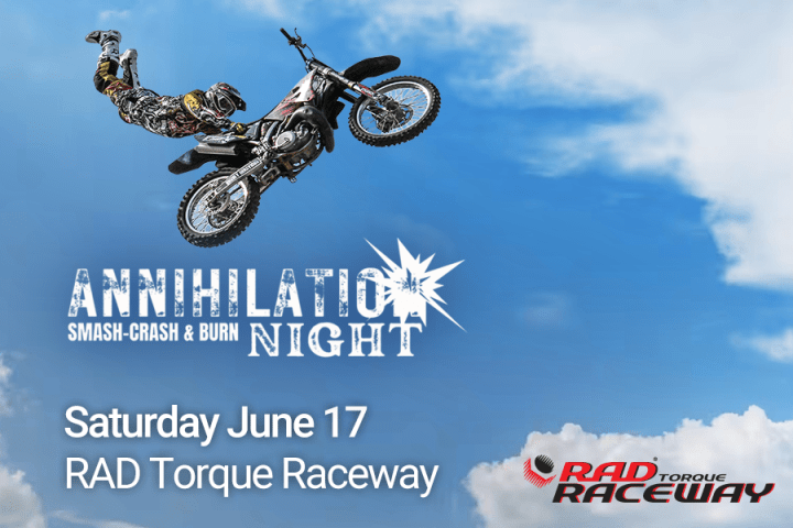 Global Edmonton supports: Annihilation Night at RAD Torque Raceway ...